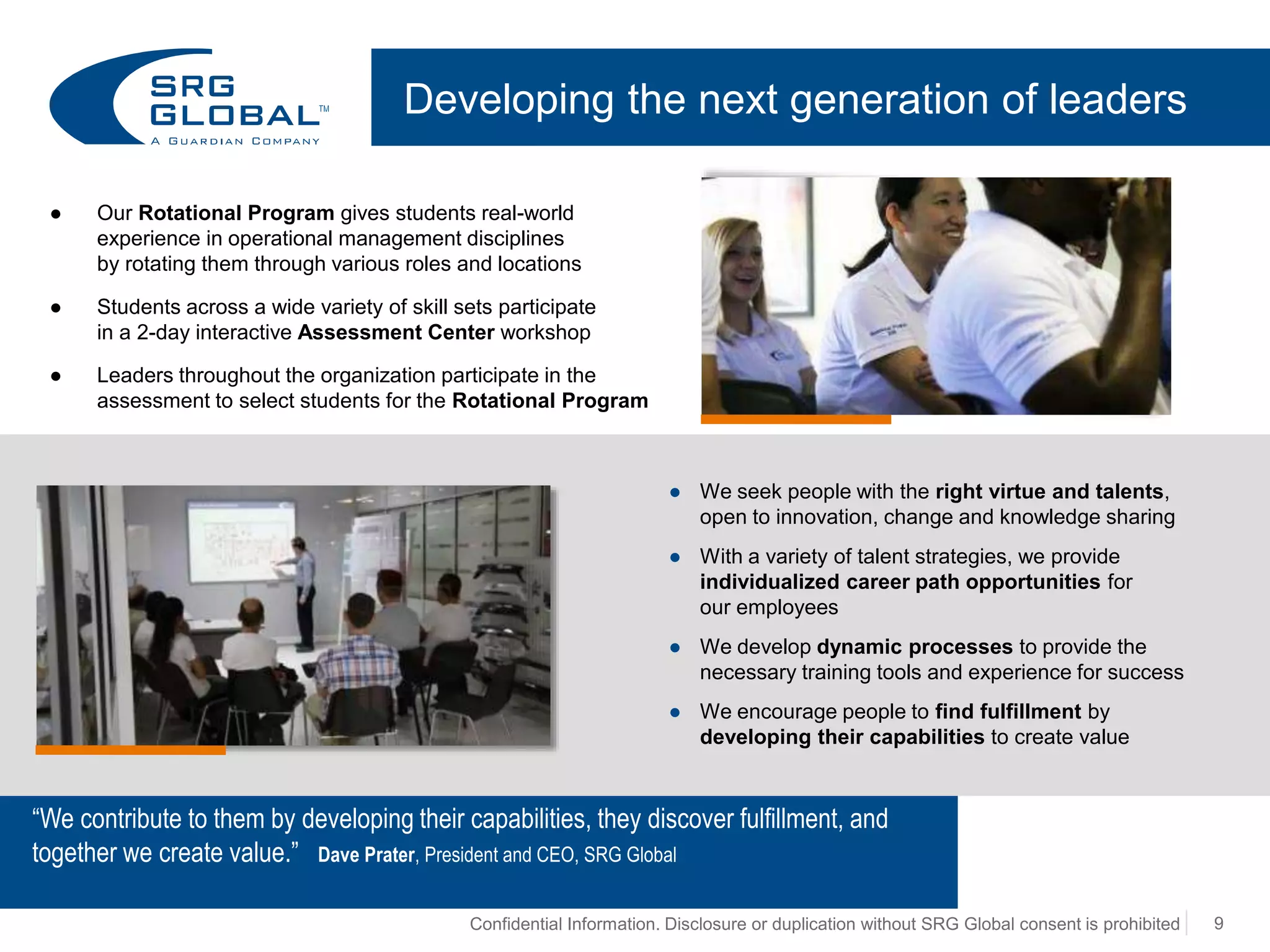 2016 SRG Global Overview | PPTX