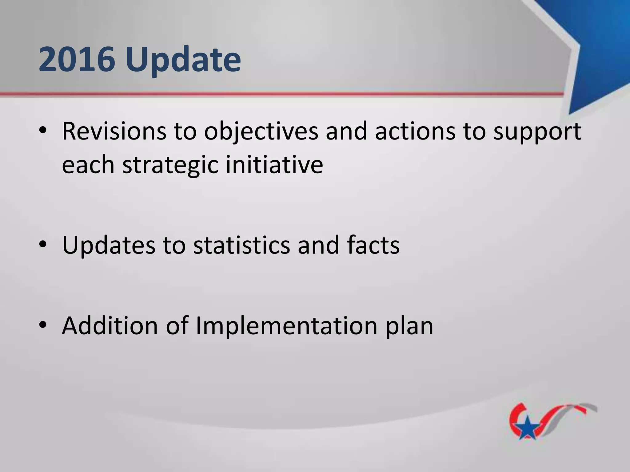 2016 City Council Strategic Plan Update | PPTX