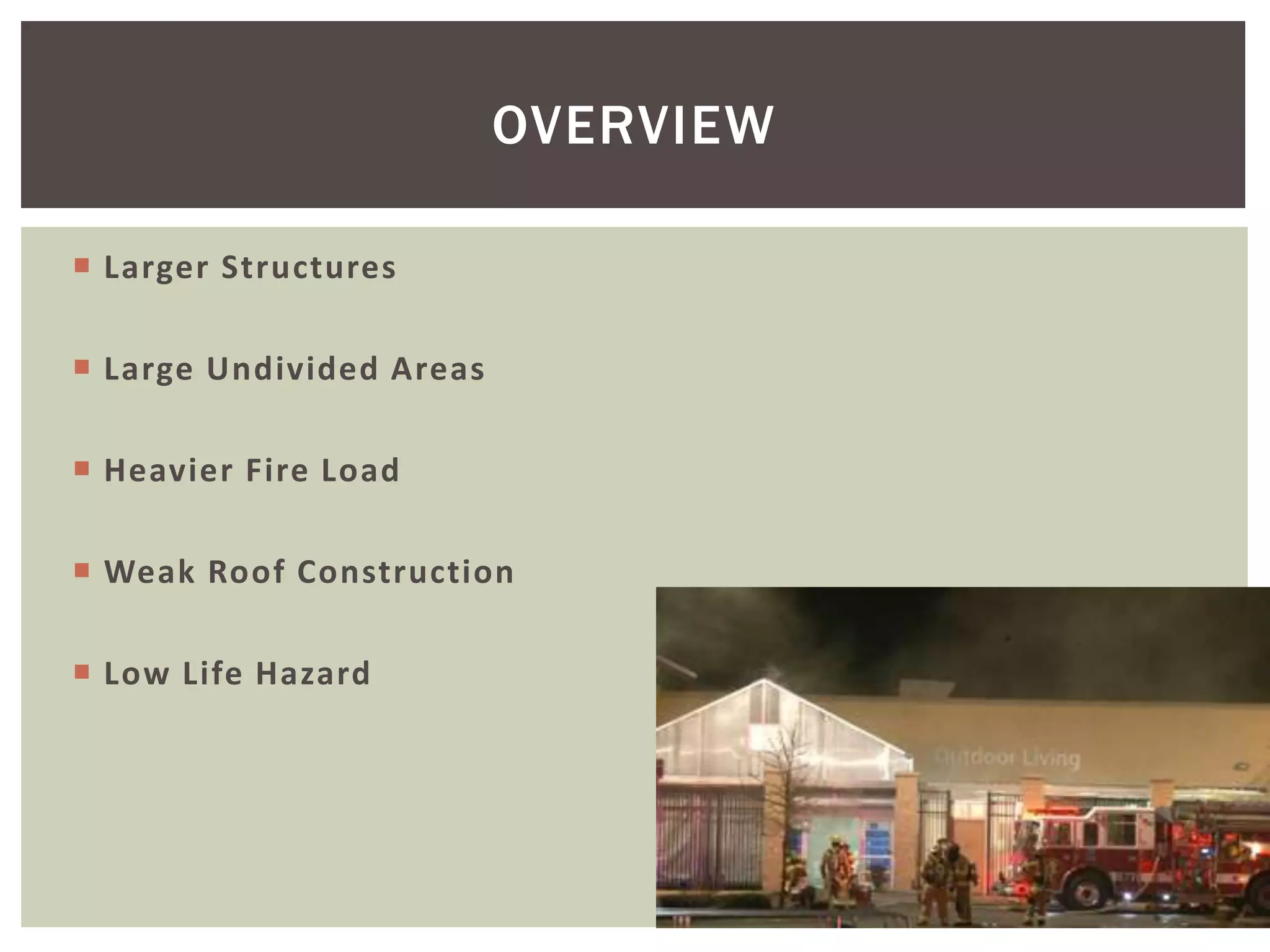 Strip Mall Fire Tactics & Strategies | PPSX