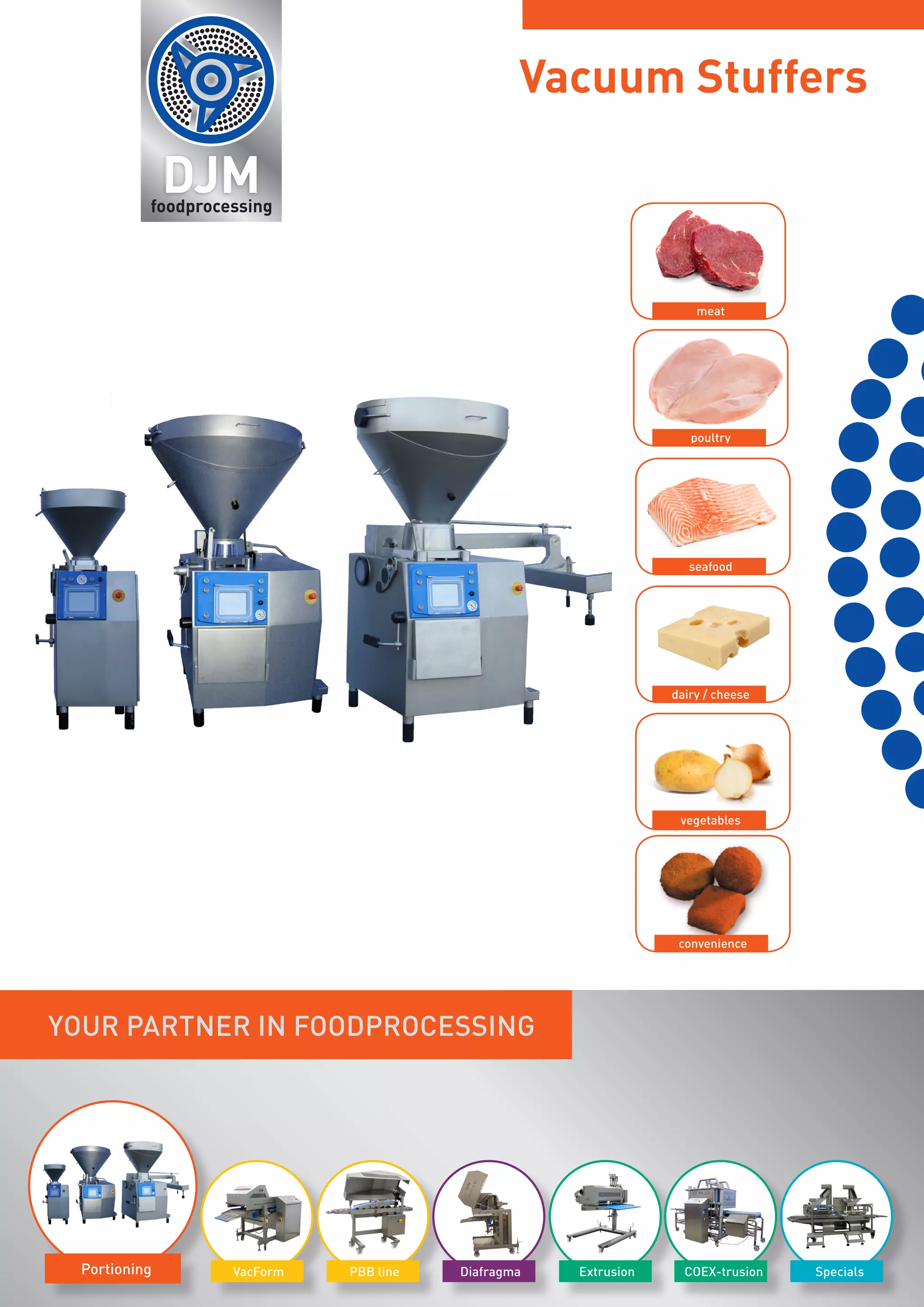 DJM Foodprocessing Vacuum Stuffers | PDF