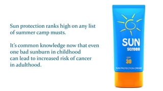 2016 Summer Camp Checklist | PPT