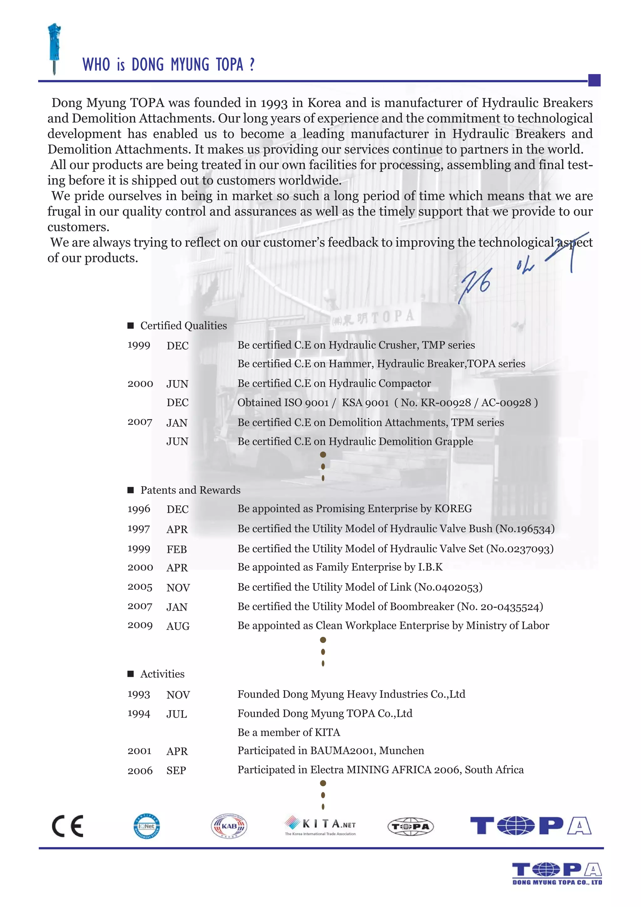 2016 TOPA Brochure | PDF