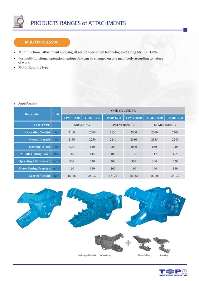 2016 TOPA Brochure | PDF