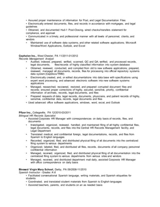 2016 to send cr resume | DOCX