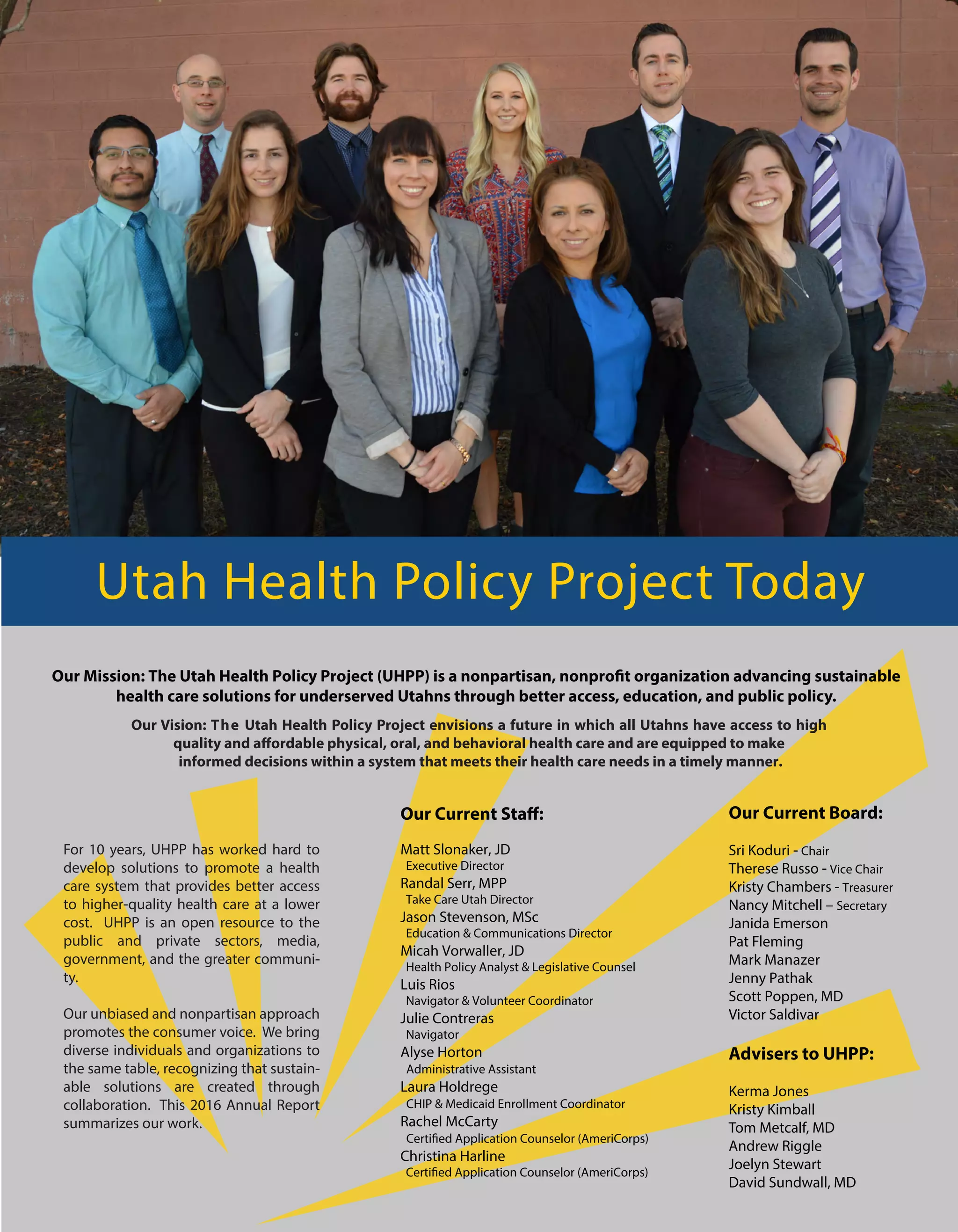 UHPP 2016 Annual Report | PDF