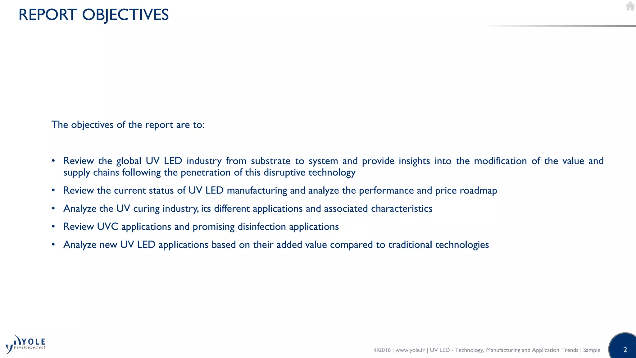 UV LEDs - Technology, Manufacturing and Application Trends 2016 Report ...