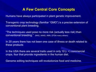 What is Biotechnology? Real Risks and Benefits | PPT