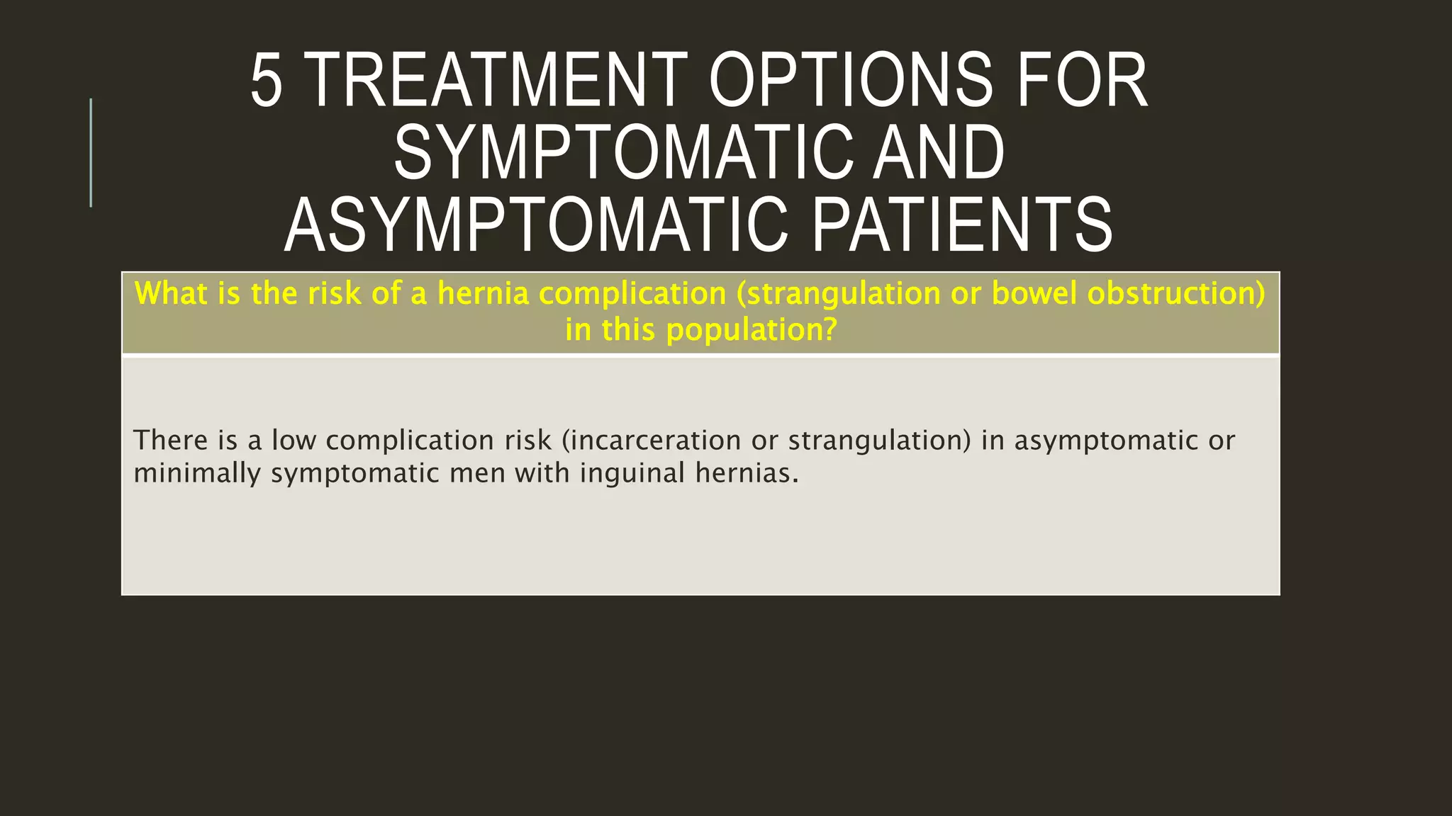 2016 world guidelines for groin hernia management: The HerniaSurge ...
