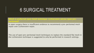 2016 world guidelines for groin hernia management: The HerniaSurge ...