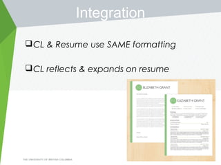 BCC Competitive Cover Letters | PPT