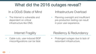 2016 Internet Outages: Trends, Insights & Analysis | PPT