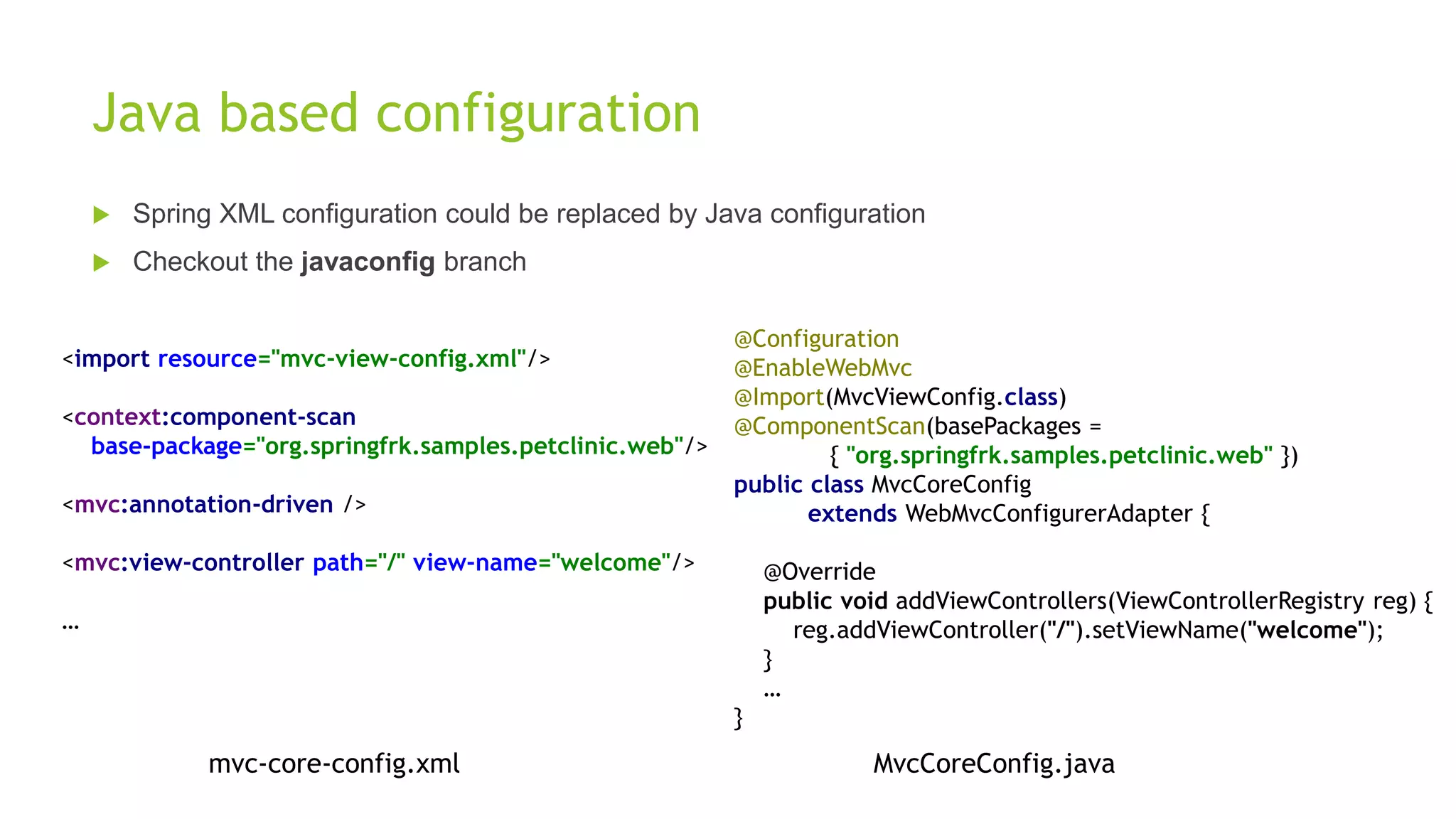 Spring Framework Petclinic sample application | PPTX