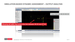 Simulation Based Assignment in PTV Visum - TRB 2017 | PDF