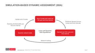 Simulation Based Assignment in PTV Visum - TRB 2017 | PDF