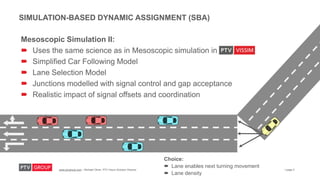 Simulation Based Assignment in PTV Visum - TRB 2017 | PDF