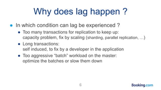 How Booking.com avoids and deals with replication lag | PPT