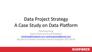 Data Project Strategy - A Case Study on Data Platform | PDF