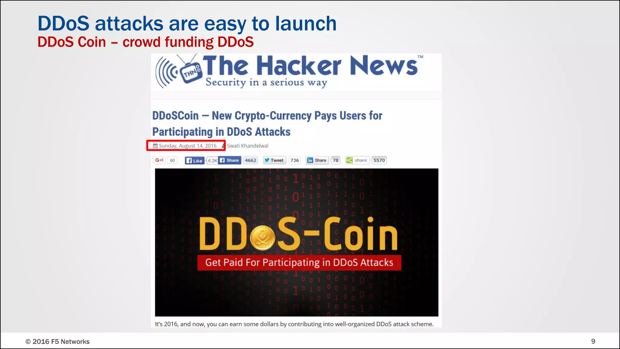 F5 DDoS Protection | PDF | Computer Networking | Computing