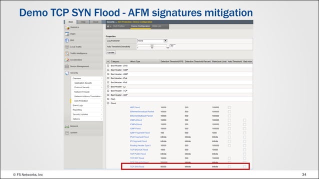 F5 DDoS Protection | PDF | Computer Networking | Computing