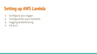 Intro to AWS Lambda | PDF