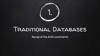 Lightning talk: highly scalable databases and the PACELC theorem | PPT