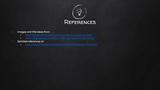 Lightning talk: highly scalable databases and the PACELC theorem | PPT