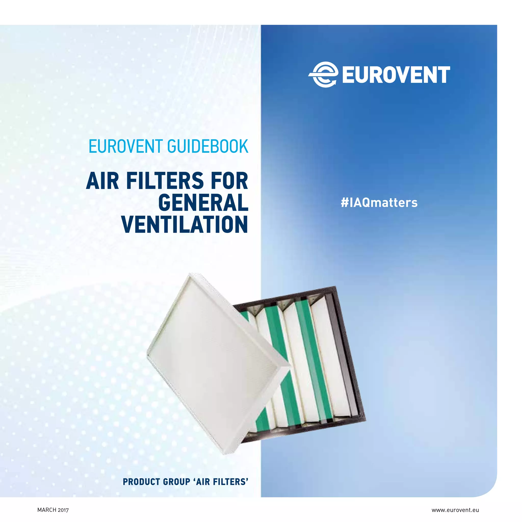 Guidebook ‘Air Filters for General Ventilation’. | PDF
