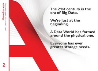 Disk Archive ALTO - Easy, Secure and Affordable Archiving | PDF