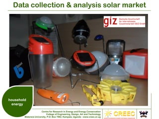 The Centre for Research in Energy and Energy Conservation (CREEC) from ...