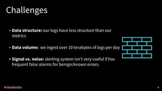 Monitoring Error Logs at Databricks | PDF