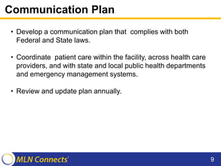 CMS Emergency Preparedness Rule | PDF