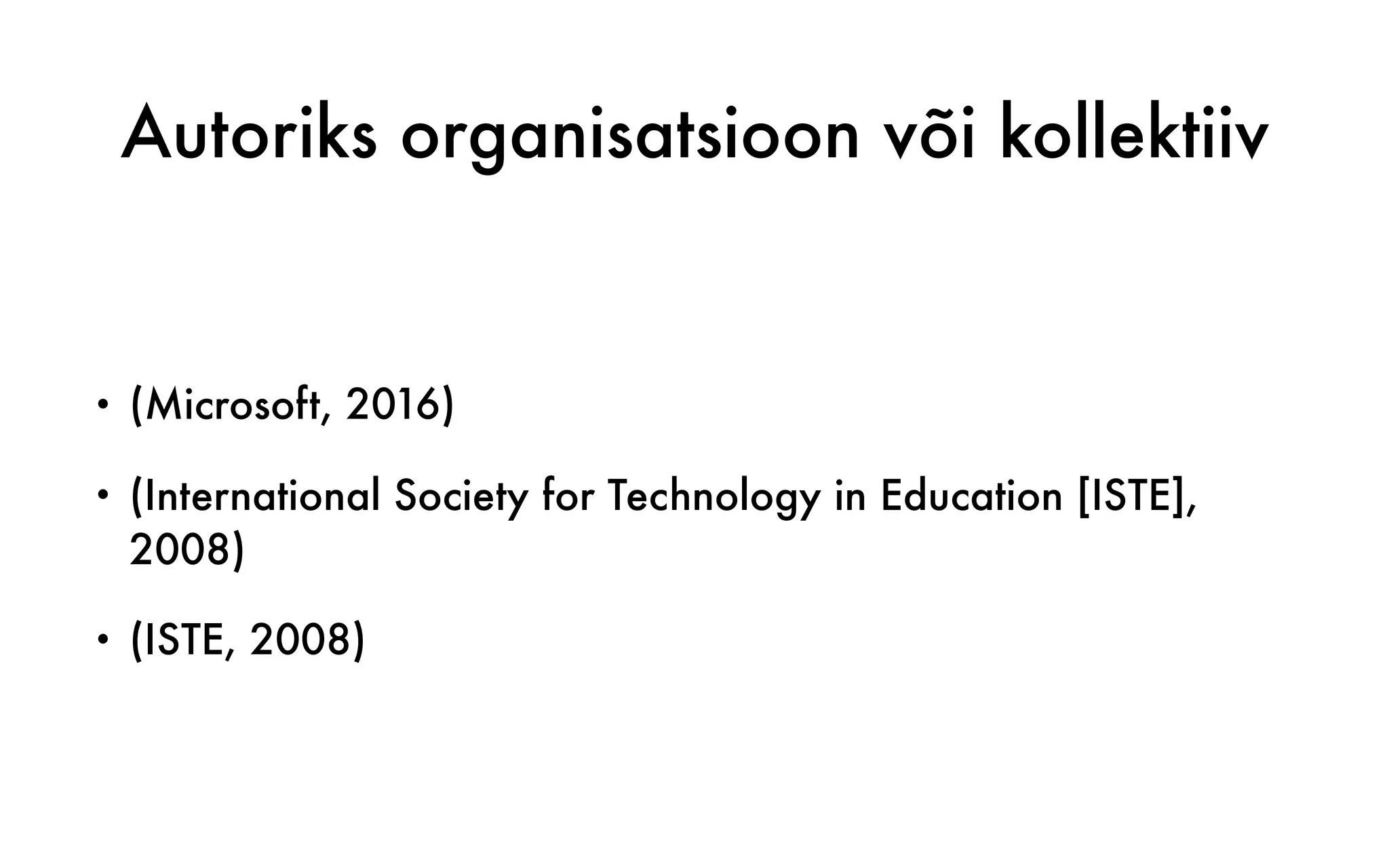 Allikate kasutamine ja viitamine | PPT