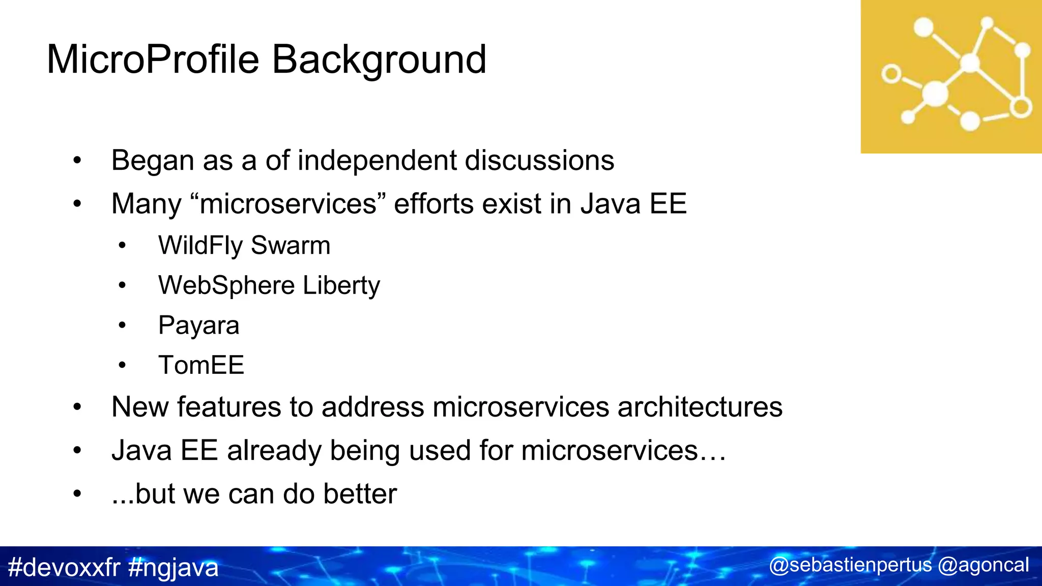 When Enterprise Java Micro Profile meets Angular | PPT