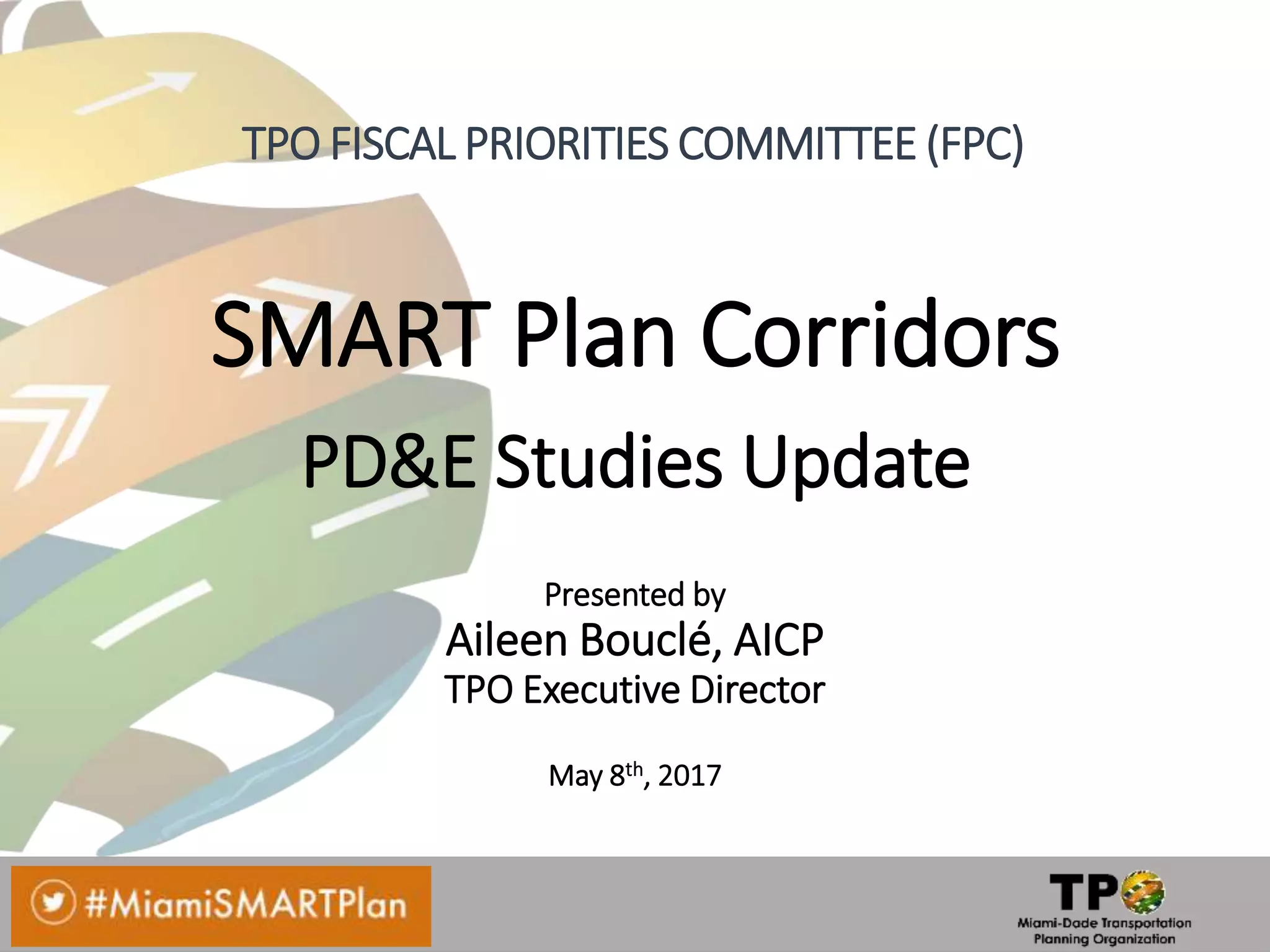 FPC Meeting - SMART Plan Corridors Update presentation | PPTX
