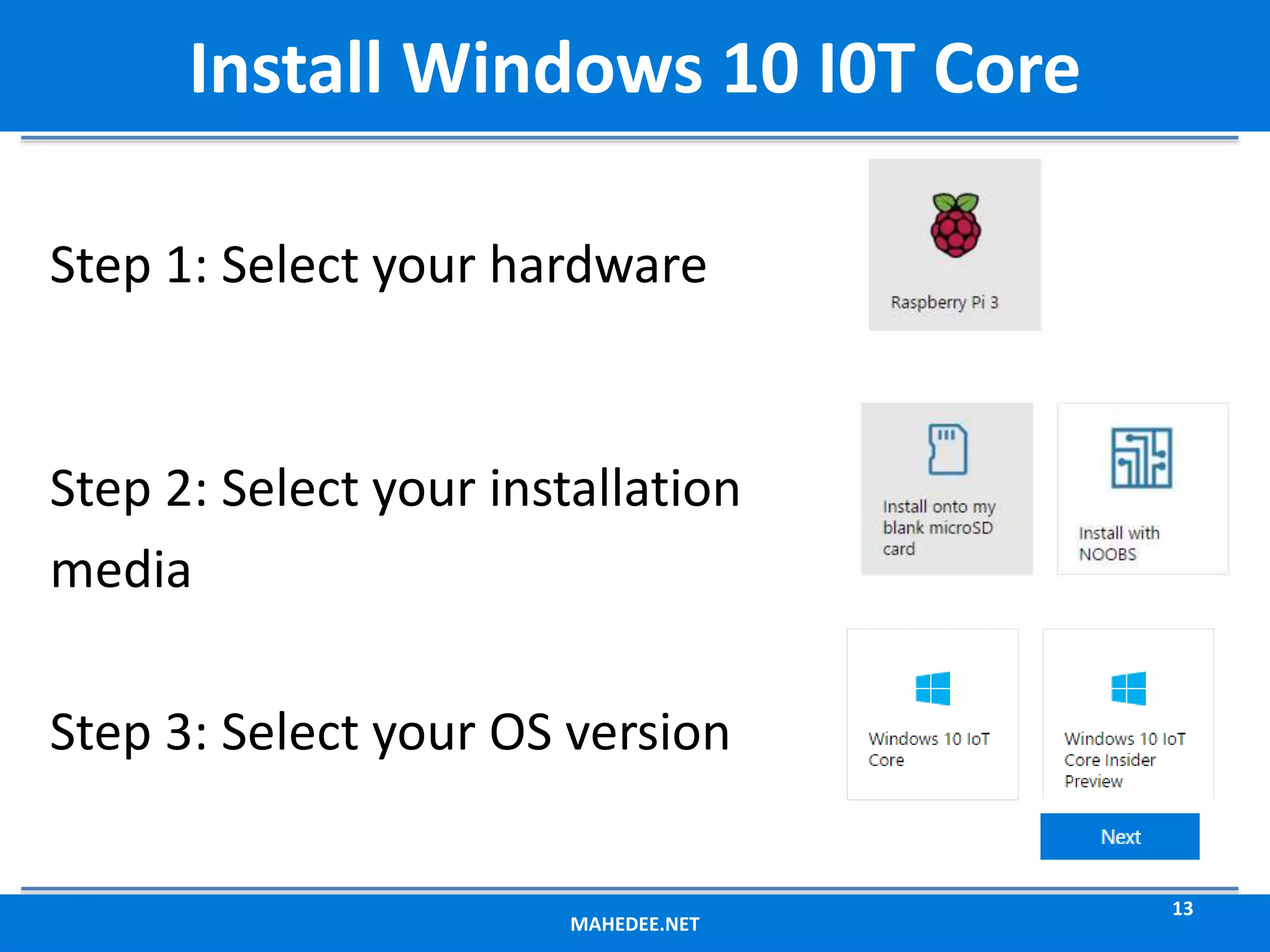 Introduction to Windows 10 IoT Core | PPTX