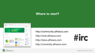 Alfresco Tech Talk Live 106 | PPTX