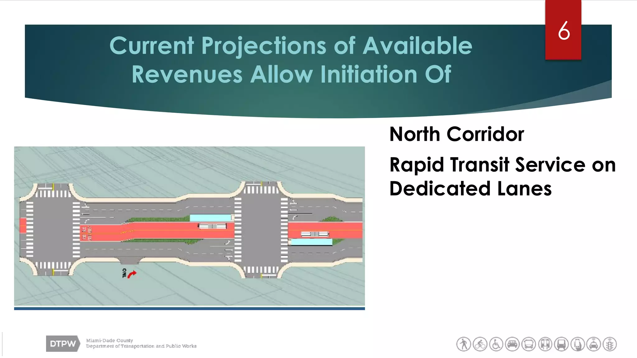 DTPW's Rapid Transit Corridors Conceptual Financial Plan Proposal | PDF