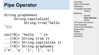Elixir and OTP | PPT
