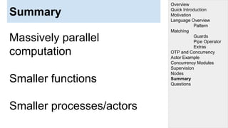Elixir and OTP | PPT