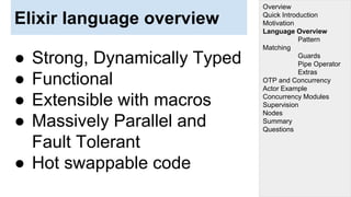 Elixir and OTP | PPT