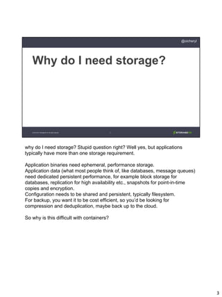 Persistent storage in Docker | PDF