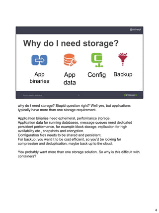 Persistent storage in Docker | PDF