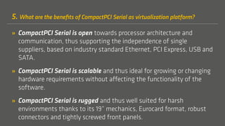 5 Things to Know about Virtualization on Compact PCI Serial | PDF