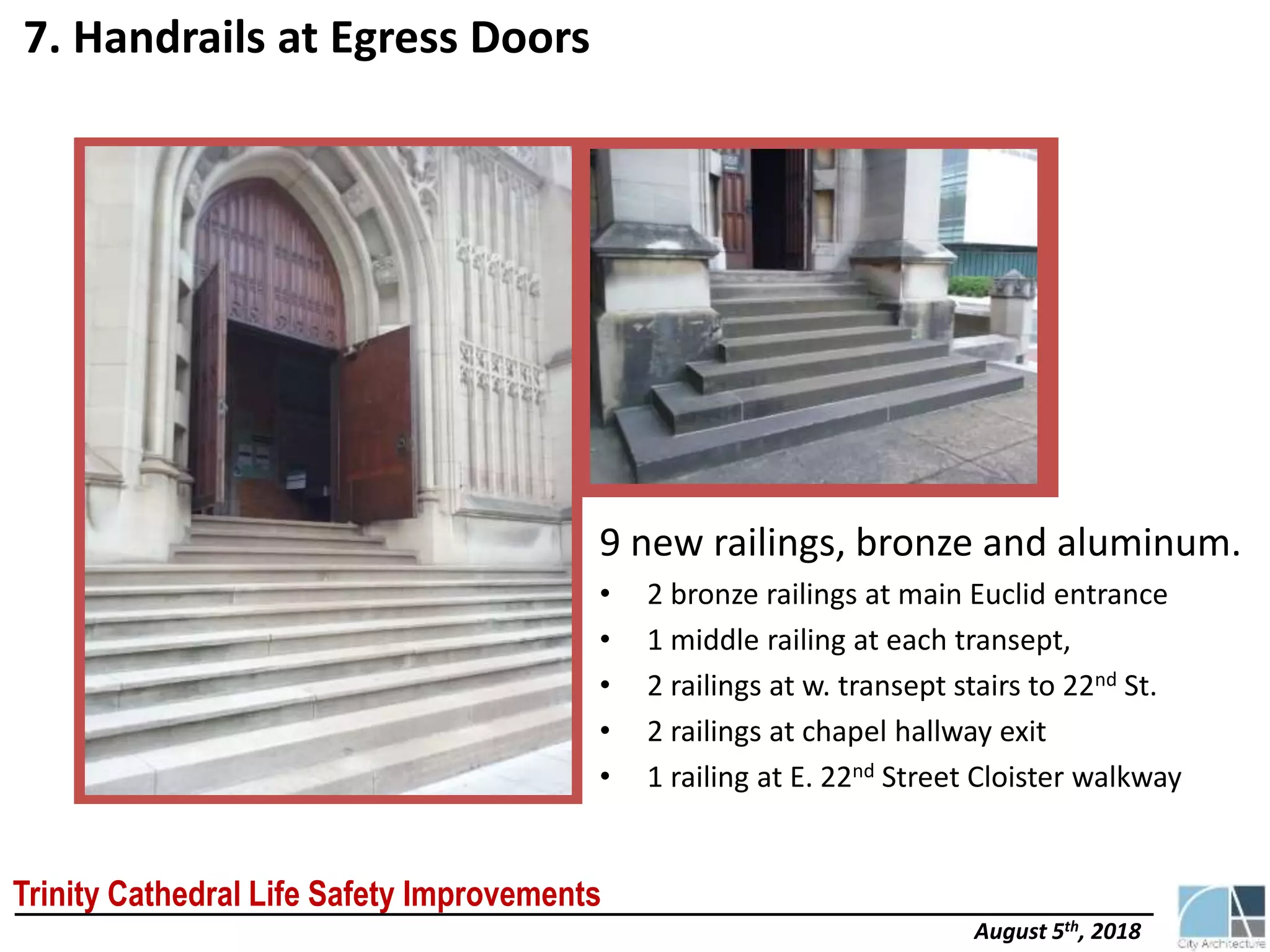 Trinity Cathedral Life Safety Improvement Projects | PPTX