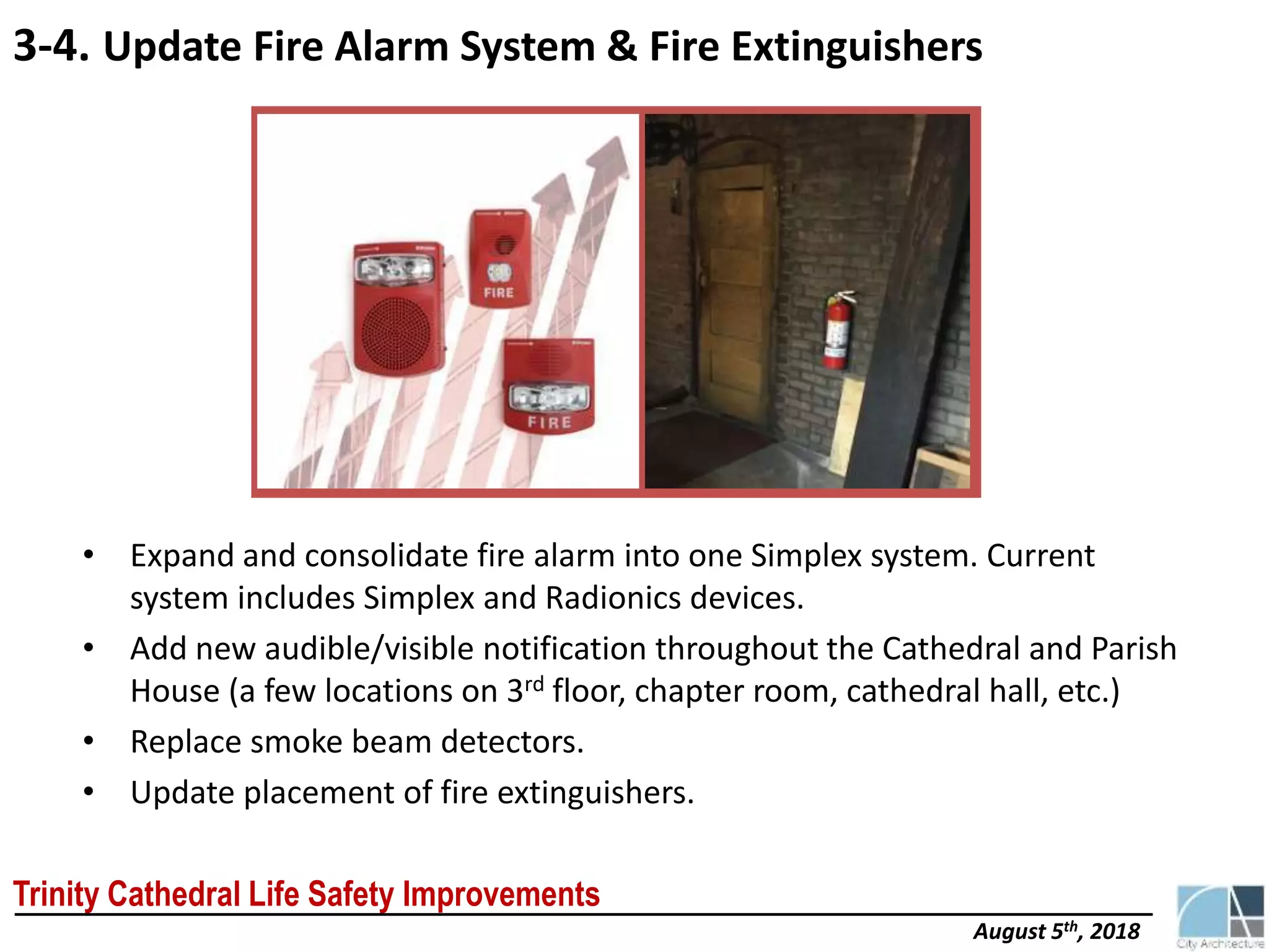 Trinity Cathedral Life Safety Improvement Projects | PPTX