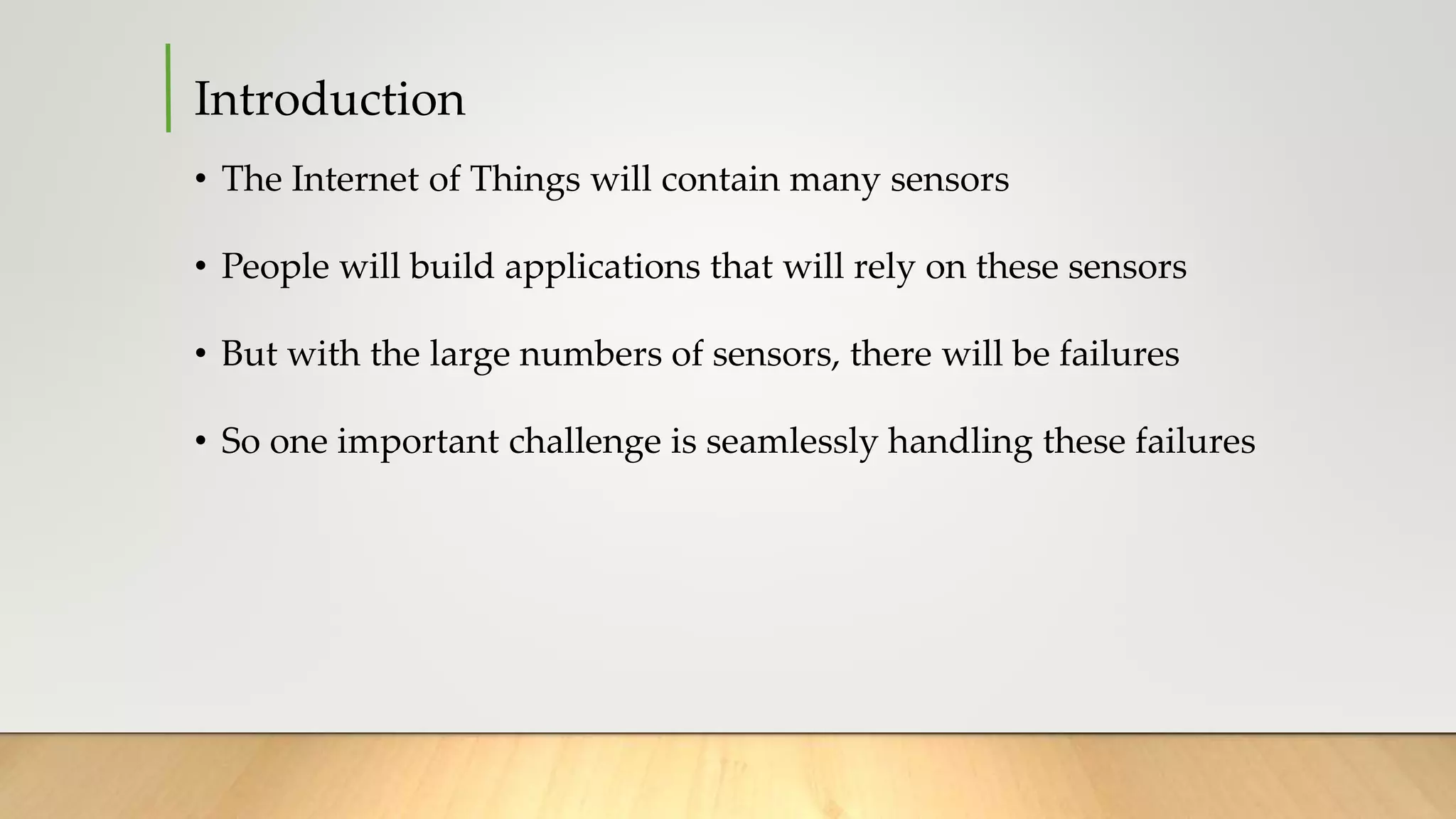 Learning to Adapt to Sensor Changes and Failures | PPT
