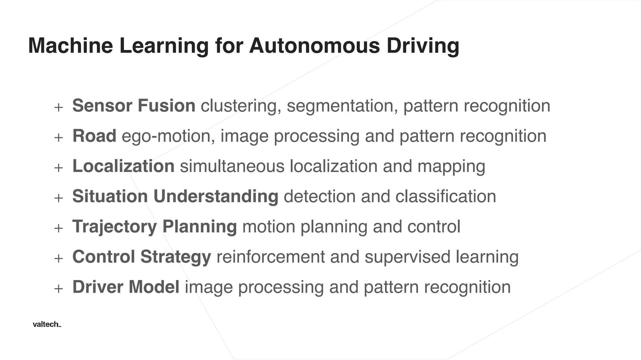 Machine Learning for Self-Driving Cars | PDF
