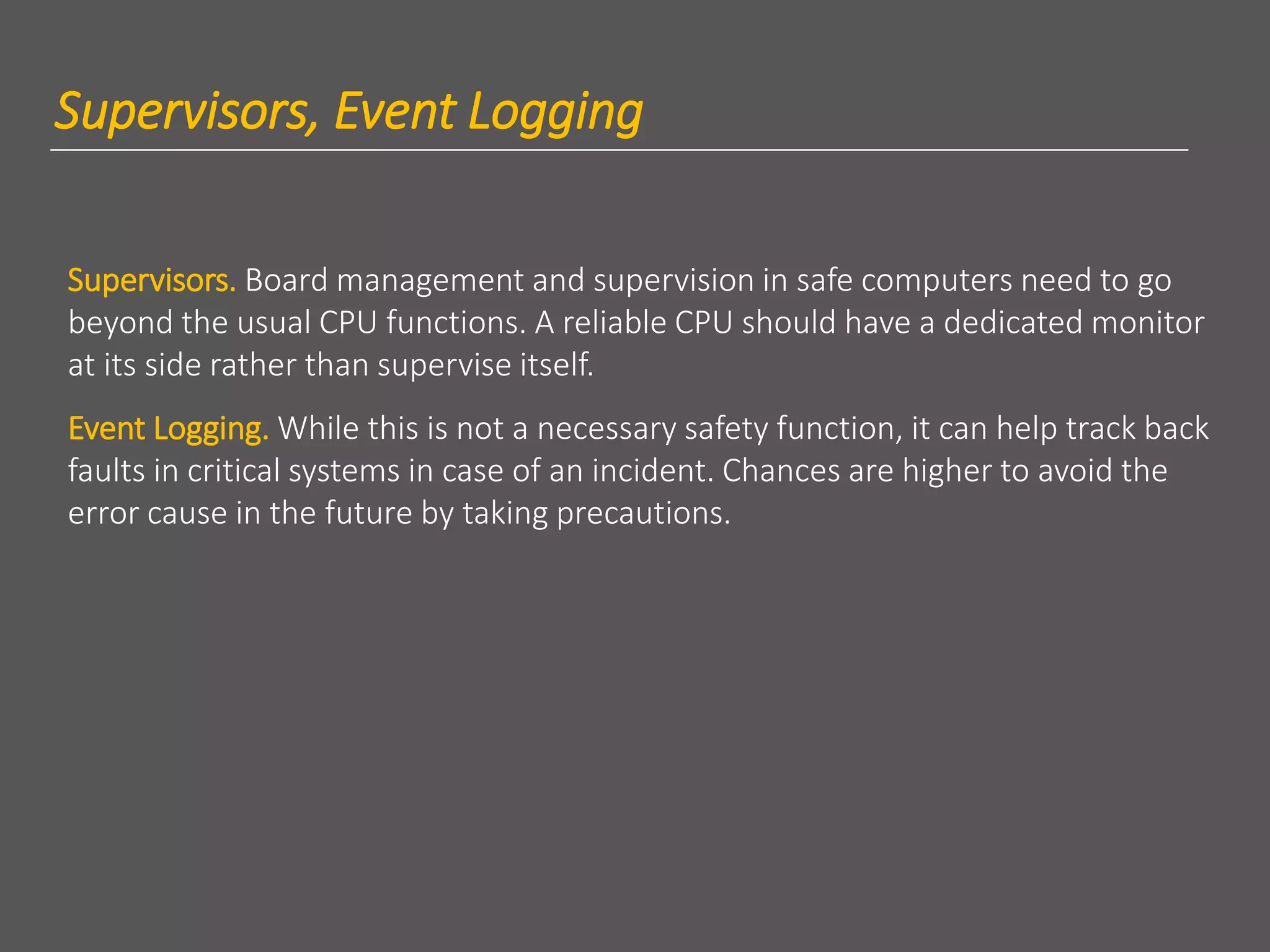 5 Techniques to Achieve Functional Safety for Embedded Systems | PDF