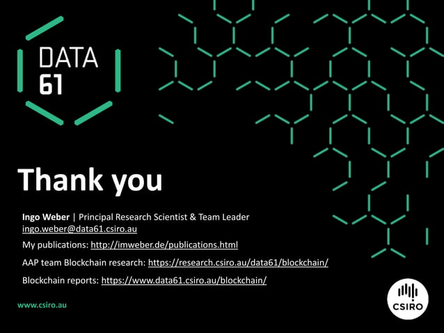 Software Architecture And Model Driven Engineering For Blockchain Ppt
