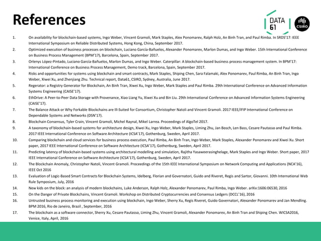 Software Architecture And Model Driven Engineering For Blockchain Ppt